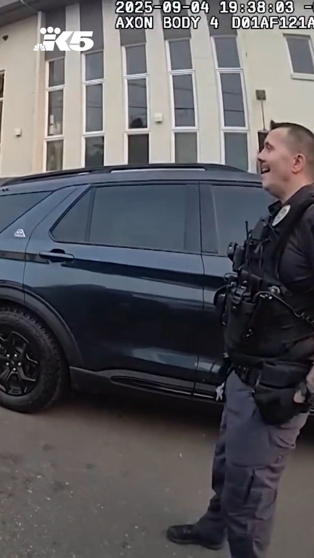 New video shows man posing as Edmonds police officer