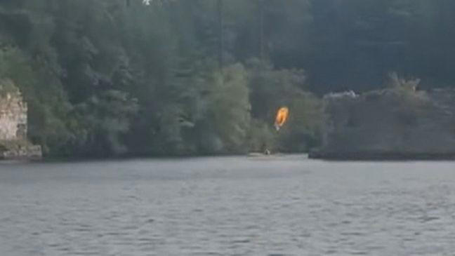 Man lights himself on fire, jumps into water for TikTok challenge ...