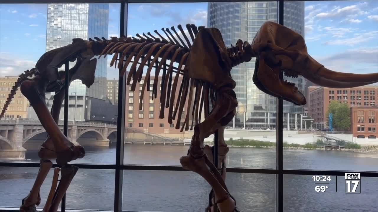 Clapp Family Mastodon now on display at Grand Rapids Public Museum