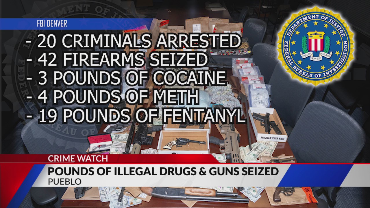 FBI: Over a dozen pounds of drugs seized in operation