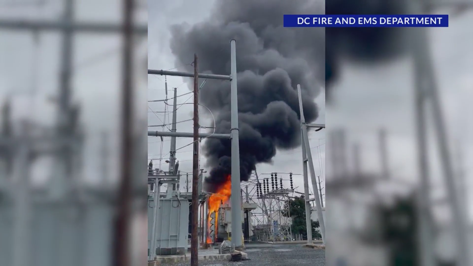 Transformer fire at Pepco substation in Northeast DC