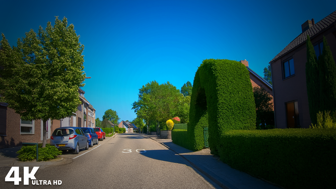 Netherlands Scenic Drive – South Limburg and Dutch Mountains (4K)