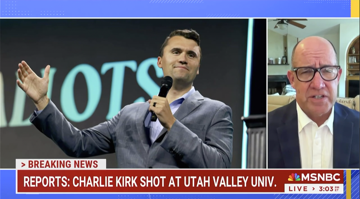 MSNBC political analyst Matthew Dowd fired over Charlie Kirk shooting ...