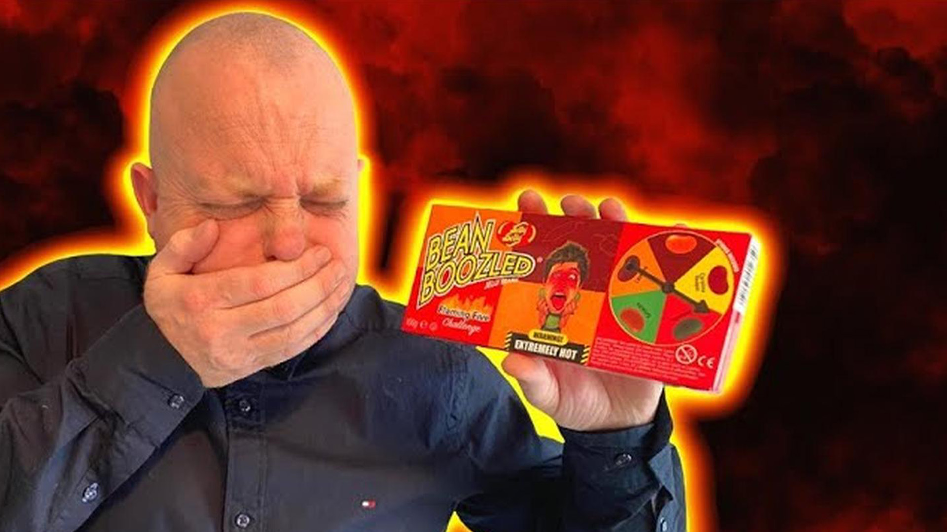 Trying the Extremely Hot Bean Boozled Challenge