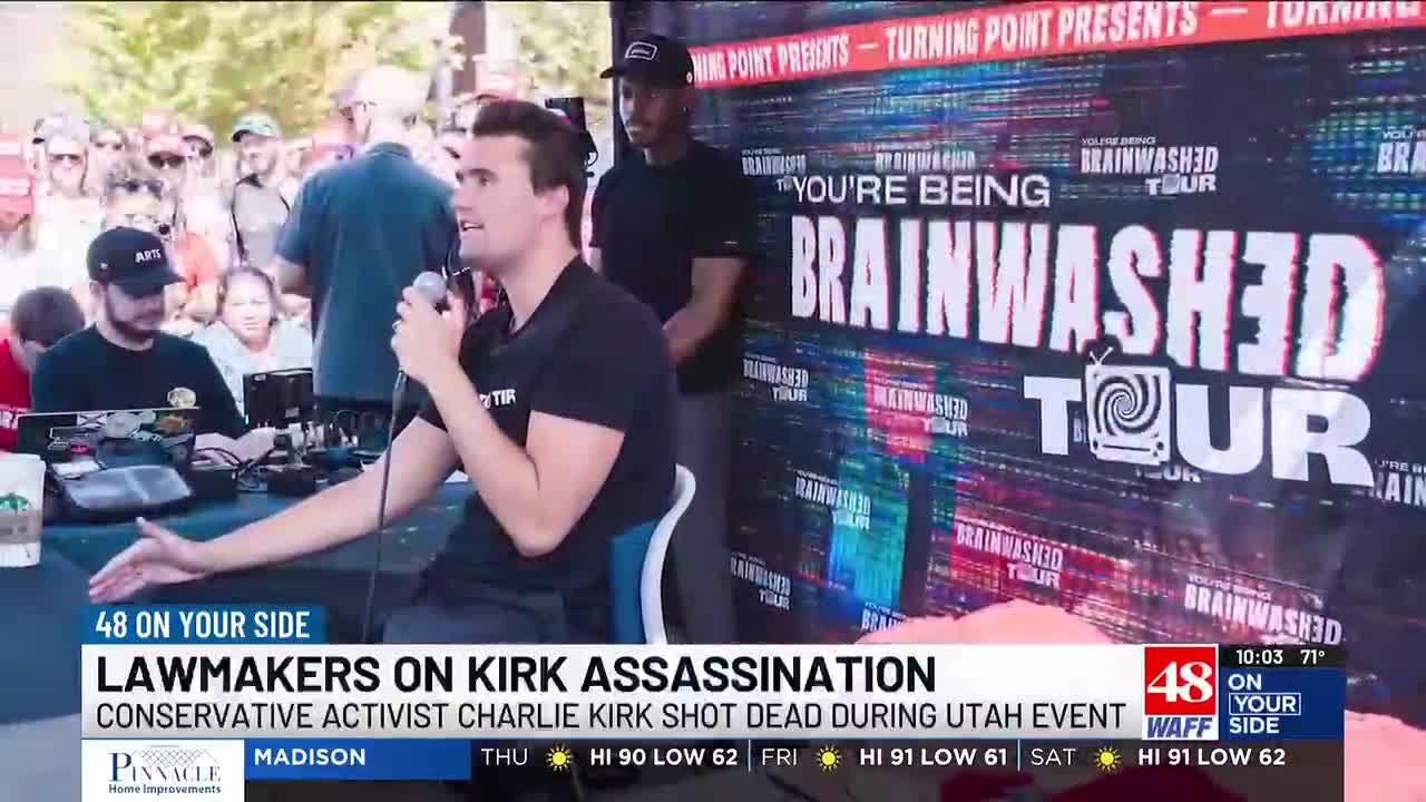 National and state lawmakers weigh in following Charlie Kirk assassination