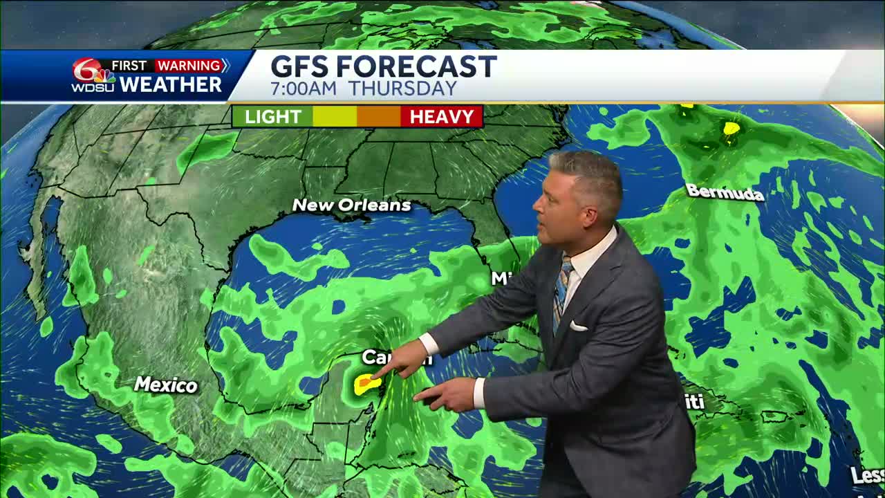 Tracking hot days, lower humidity, and keeping an eye on the Atlantic ...