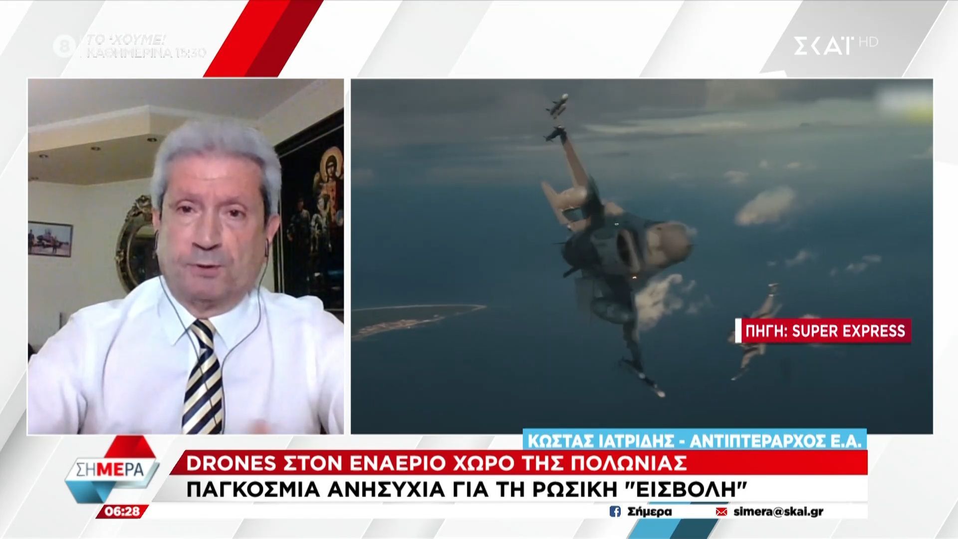 Κ. Ιατρίδης-Αντιπτερ. ε.α. για Πολωνία: «Είναι μια ενέργεια ίσως ...