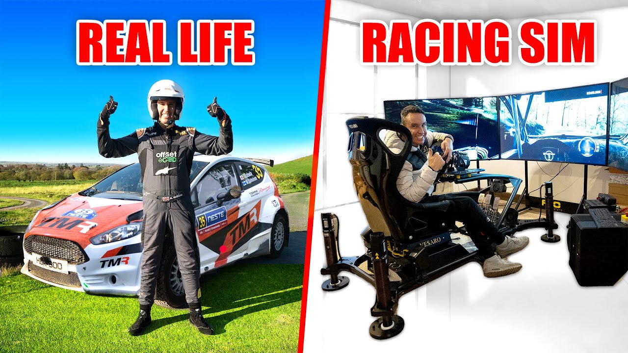 Racing Simulator Training in EA Sports WRC