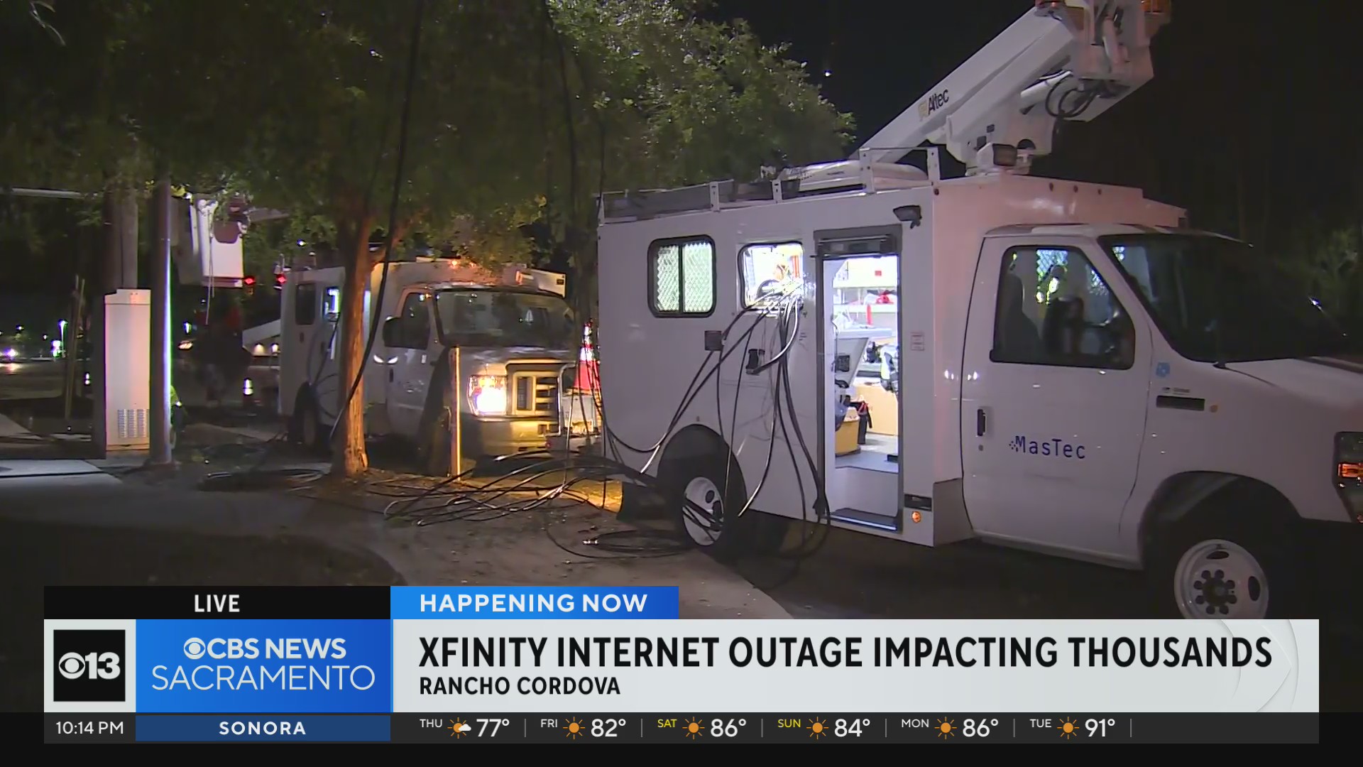 Xfinity outage still impacting thousands across Sacramento region