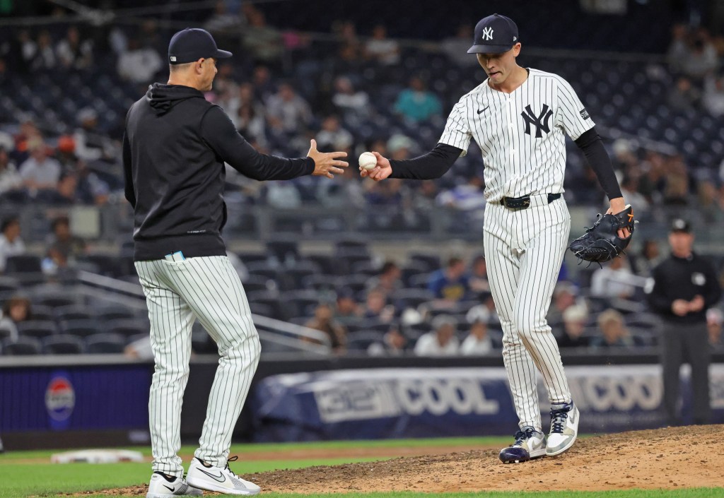Luke Weaver struggles after being called to pitch in Yankees’ blowout loss