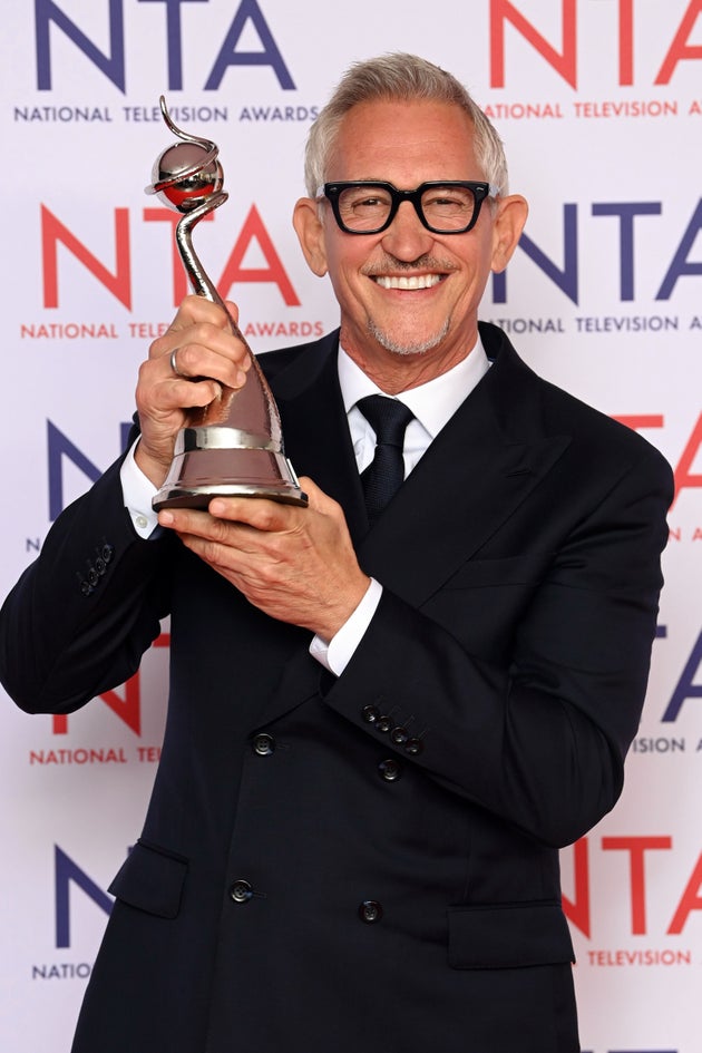 NTAs 2025: Gary Lineker Gave The Speech Of The Night After Winning Best ...