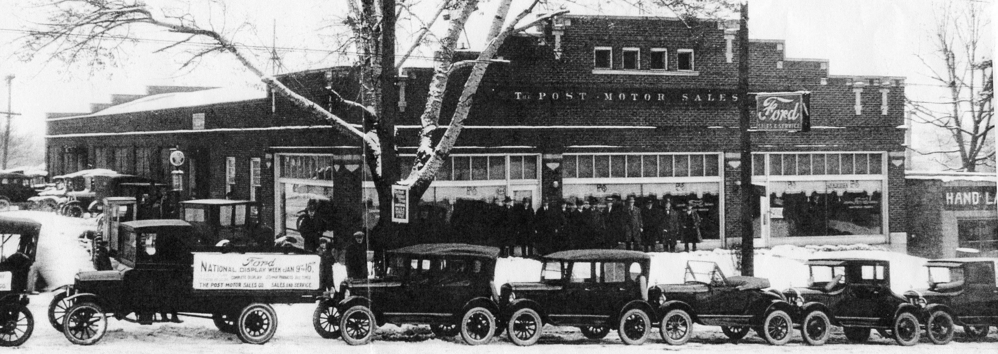 History Spotlight: Ford dealership in 1925