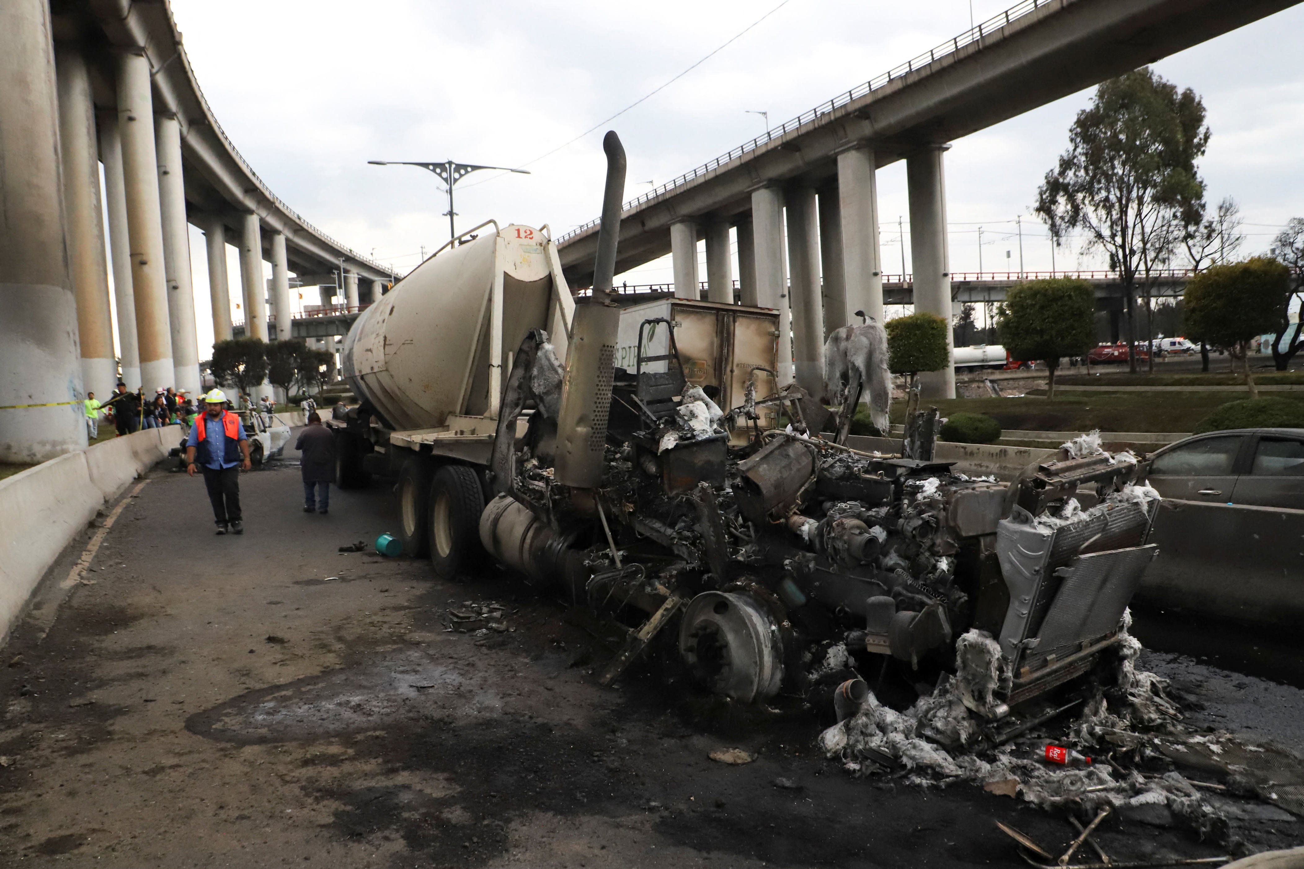 Tanker truck explodes on Mexican highway, killing three and injuring 70