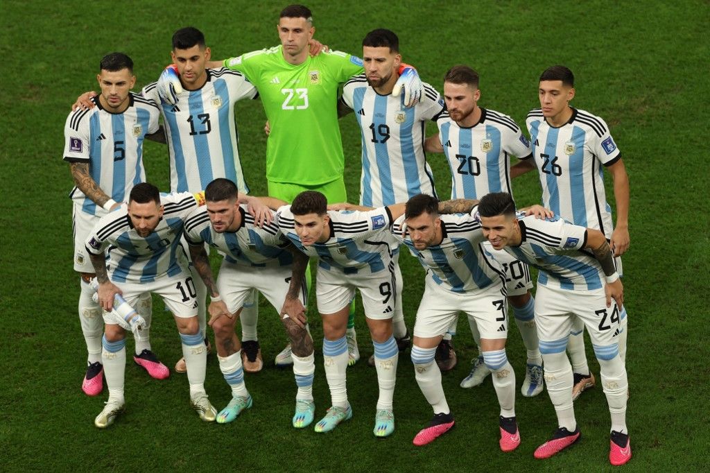 Argentina sukses gusur Prancis dari ranking 1 FIFA, tetapi Messi cs ...