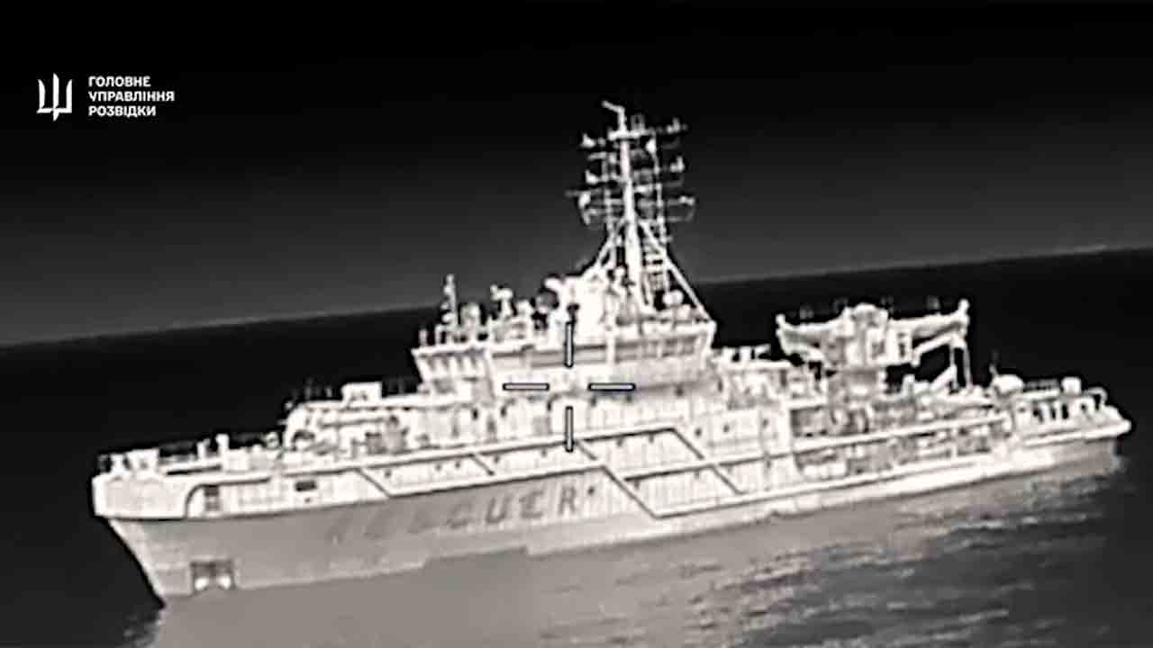Ukraine hits $60 million Russian ship with drone in Novorossiysk