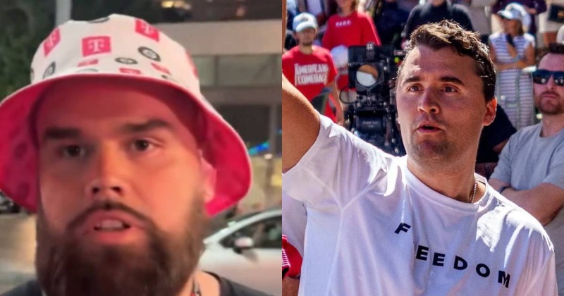 Seattle protestor at vigil says Charlie Kirk’s killer ‘did us a favour ...