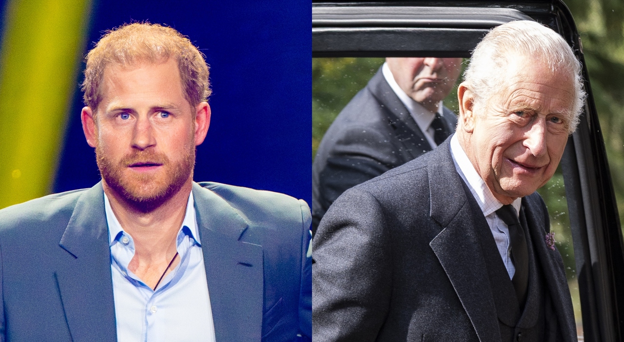 Harry via da Londra dopo aver visto papà Carlo: 55 minuti per fare pace ...