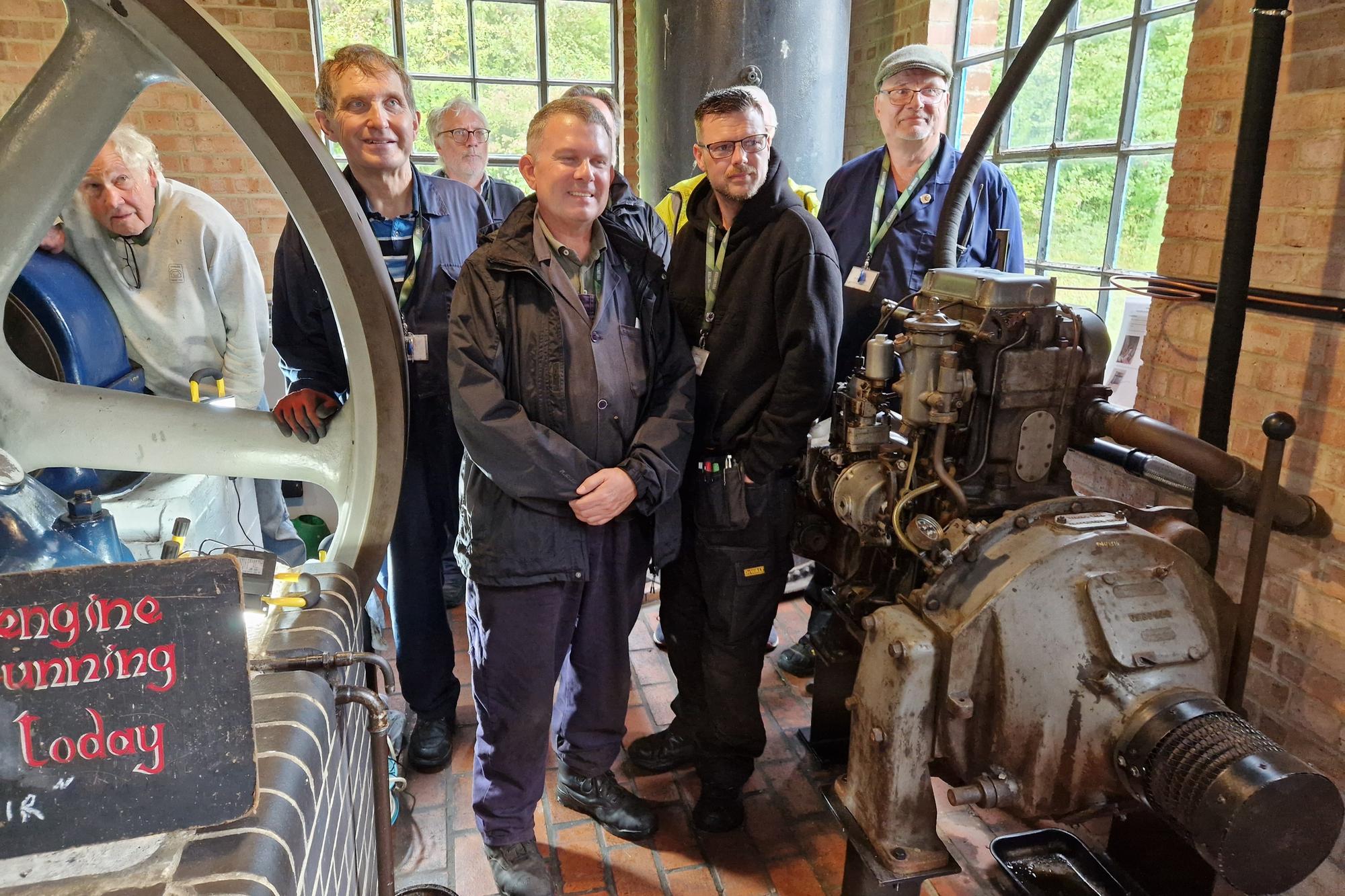 Littlehampton Swing Bridge engine brought back to life at Amberley Museum