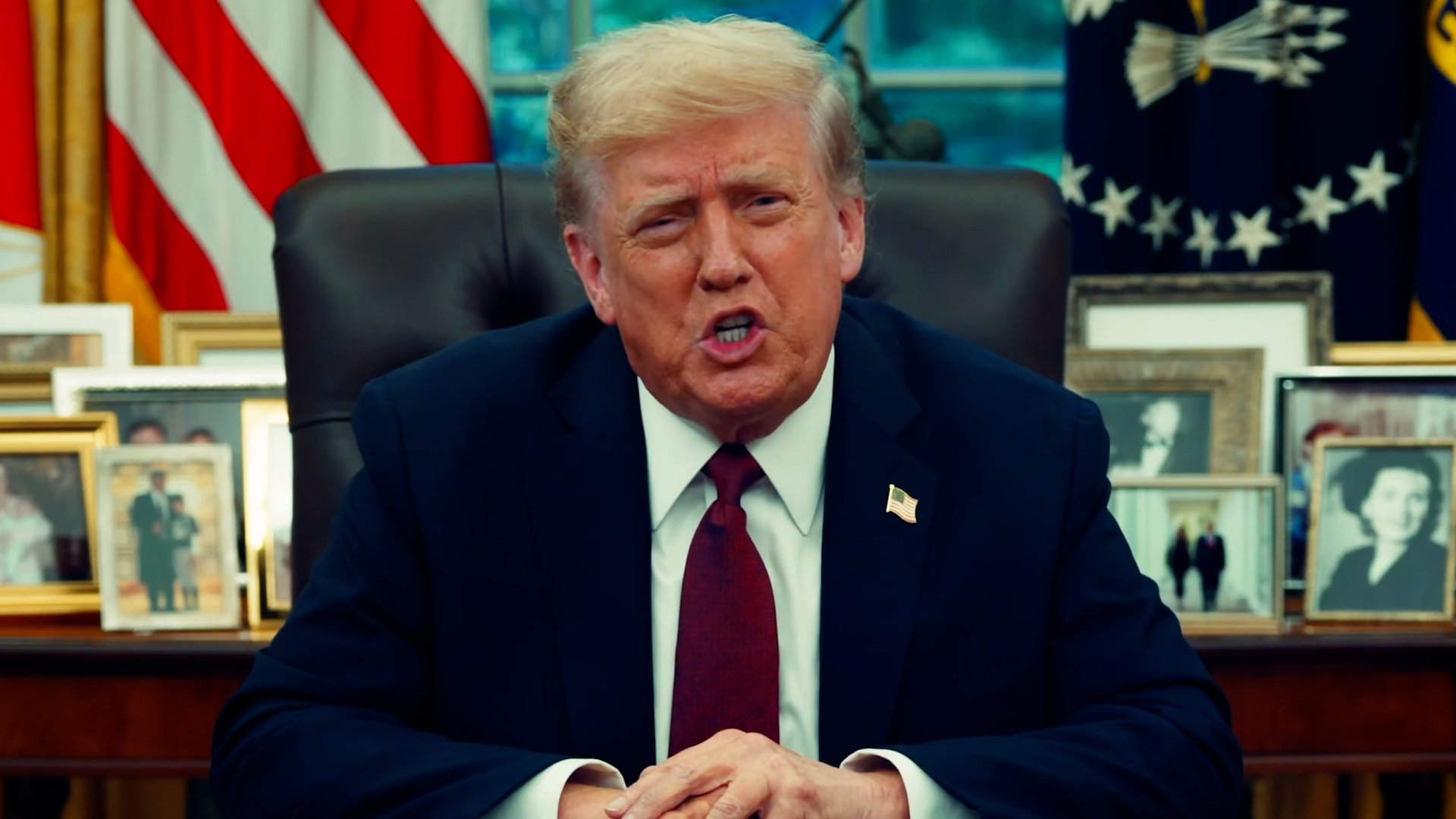 Trump makes statement after Kirk assassination