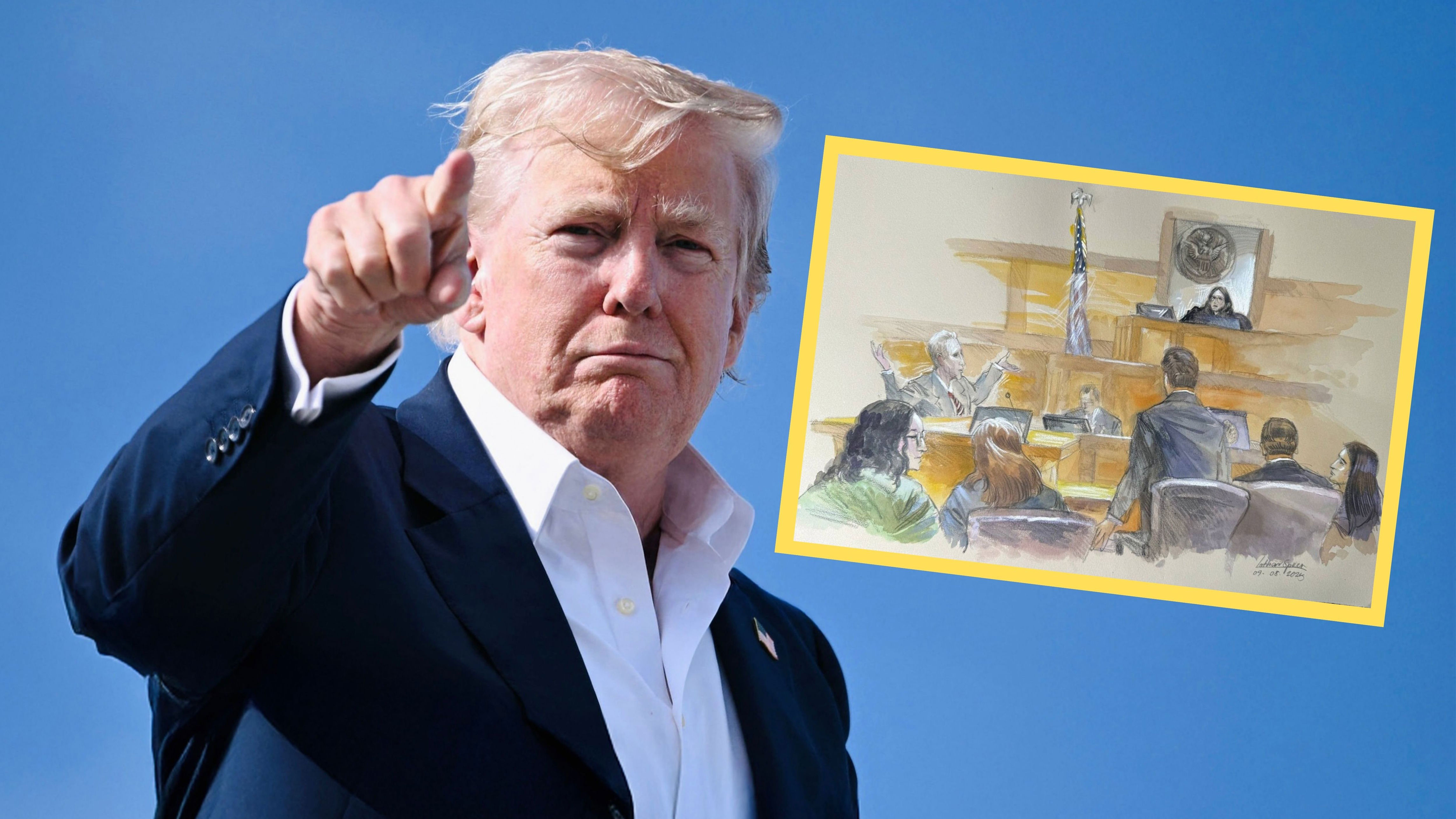 Oskarżony o zamach na Donalda Trumpa broni się sam. Zwraca uwagę jego strój