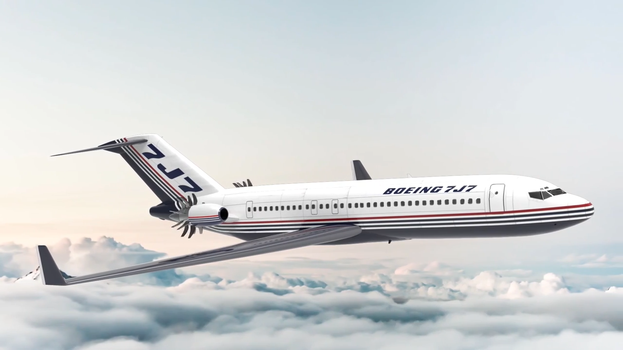 Boeing 7J7 – The Futuristic 737 and 727 Replacement That Never Took Off