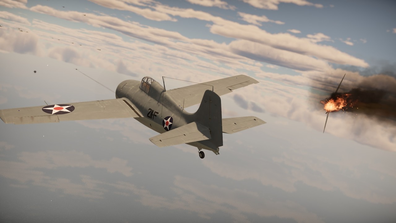 How Four Marine Wildcats Defended Wake Island