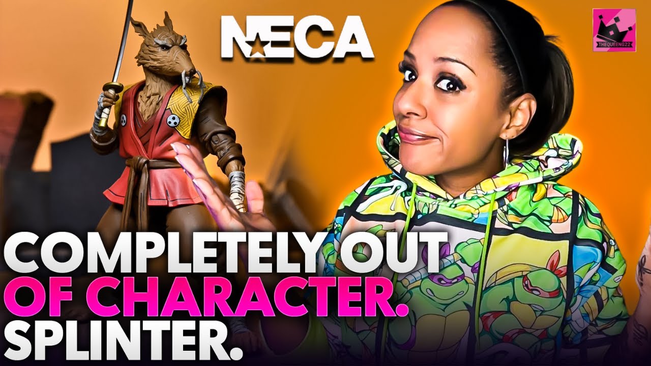 NECA Last Ronin Splinter – A Heartbreaking Farewell for TMNT Fans