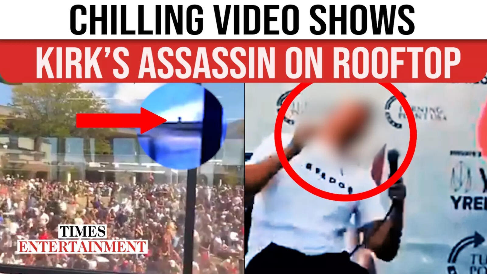 Shocking Video Shows Charlie Kirk’s Shooter Crawling Across Utah Rooftop