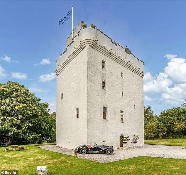 Historic castle goes on the market for £1million, complete with one ...