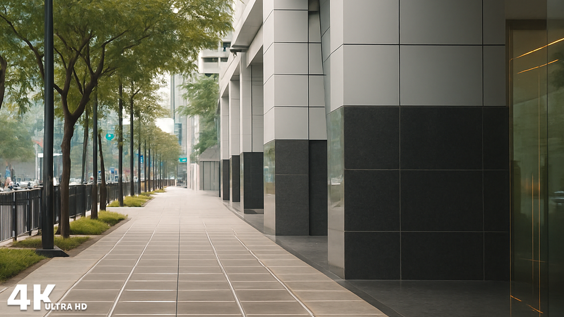Philippines – Afternoon Walk on 32nd Street, BGC Taguig (4K)