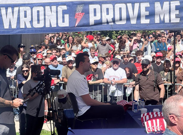 When and where Charlie Kirk was shot: A visual timeline