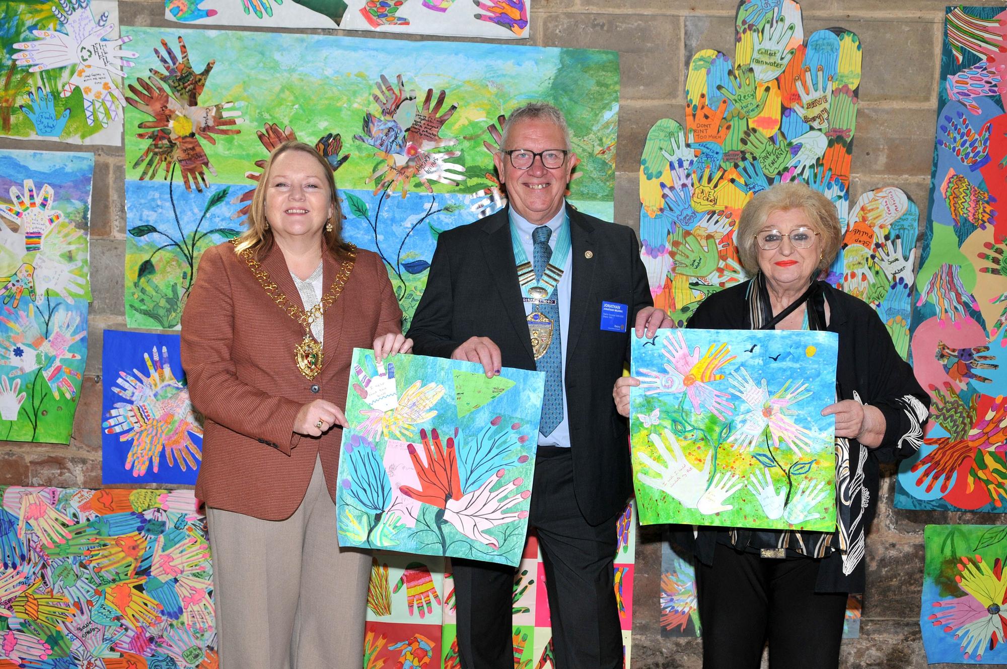 Rotary creative Climate Change exhibition is a hands down success