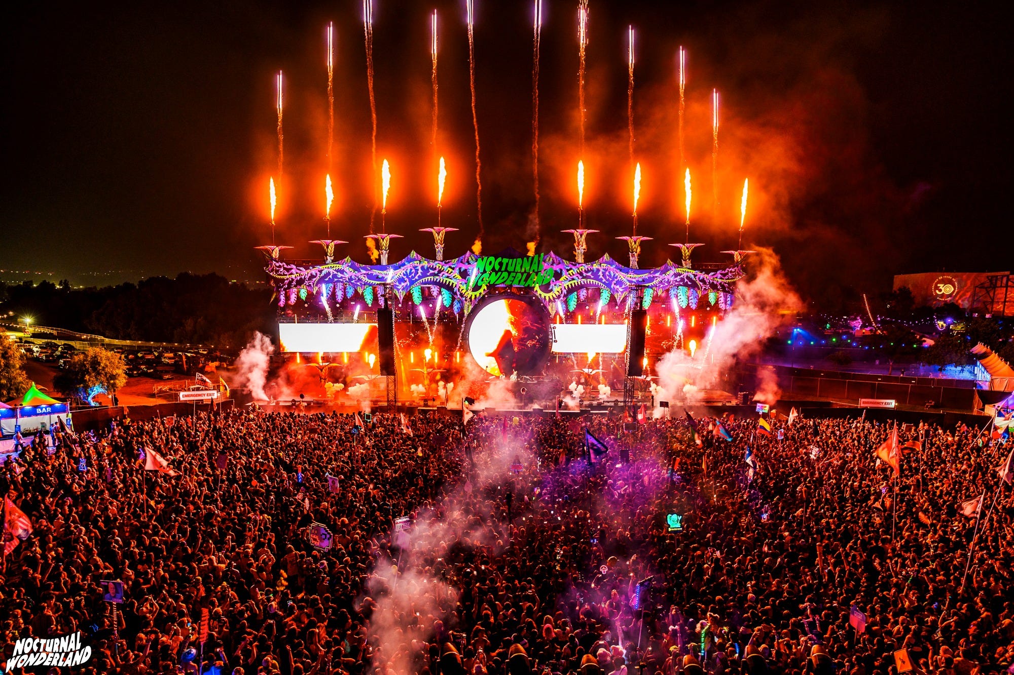 Nocturnal Wonderland 2026 lineup includes deadmau5, Illenium, R3HAB