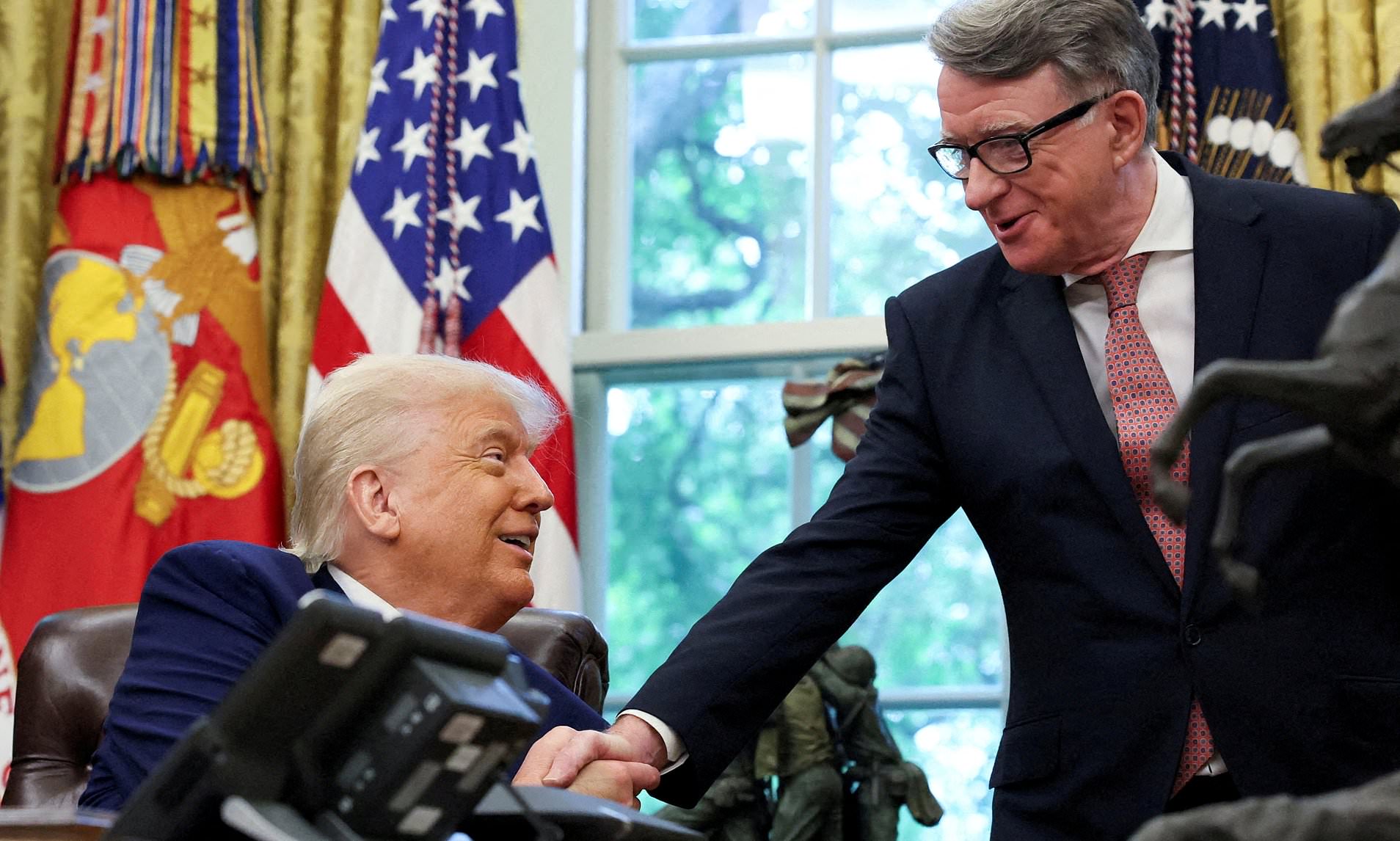Don't embarrass the King by having Mandelson at Trump's State banquet ...