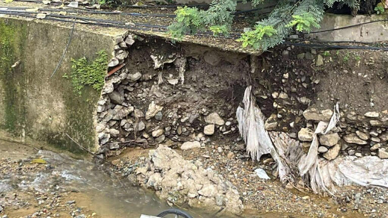 Budlaan riprap collapses; Archival faults DPWH for poor construction