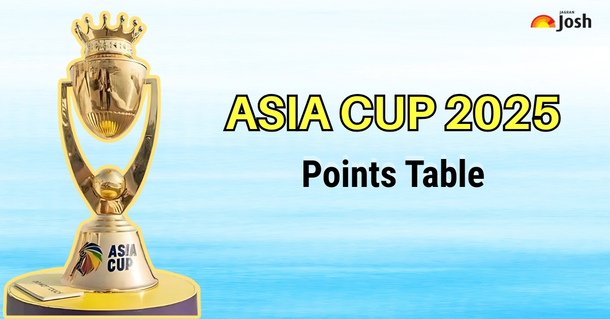 Asia Cup 2025 Points Table: Team Standings, Group Ranking and Net Run Rate