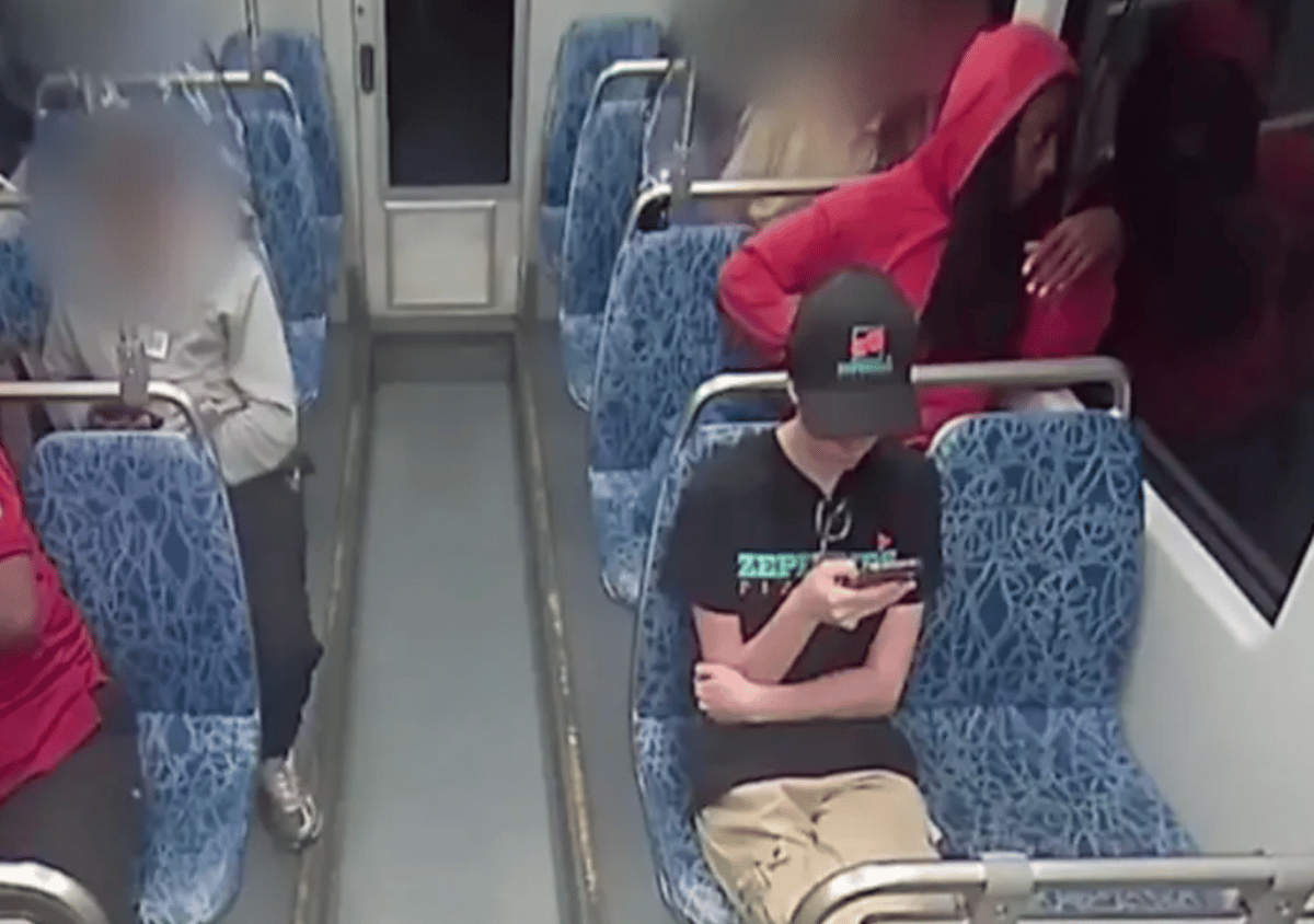 Sickening moment bystanders film Ukrainian refugee bleeding to death on train after being ...