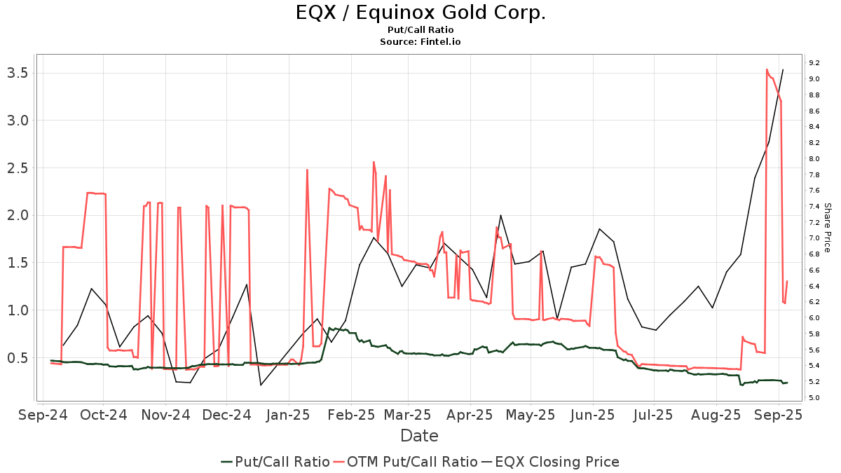 Equinox Gold (EQX) Price Target Increased by 72.73% to 19.38