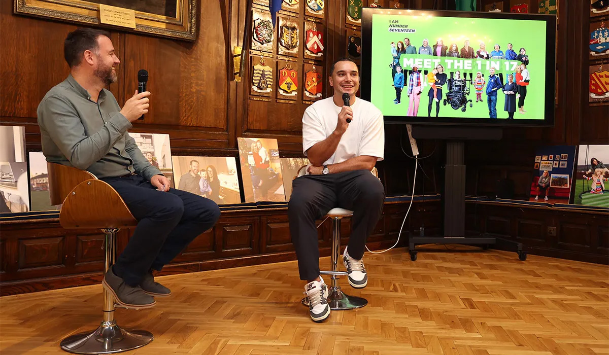 James Lowe opens up about rare disease that plagued his teenage years