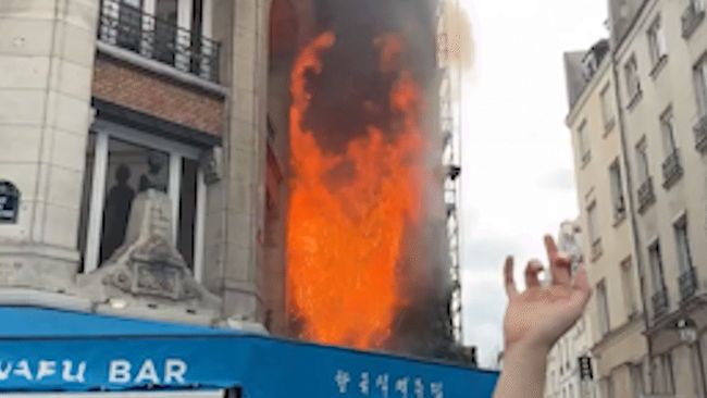 Paris Restaurant Set Ablaze as 'Block Everything' Protestors Clash With ...