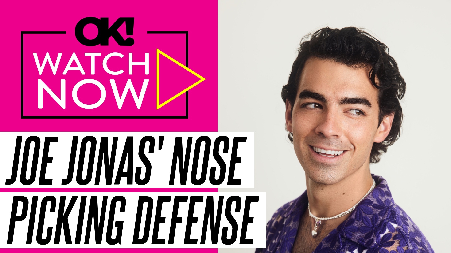 Joe Jonas Defends Himself After Video of Him Picking His Nose Goes ...