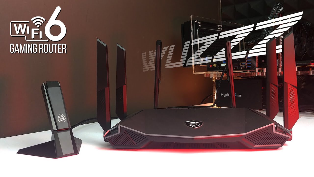 Gaming Router WiFi 6 untuk Esports: MSI RadiX AX6600 + MSI AX1800 WiFi ...