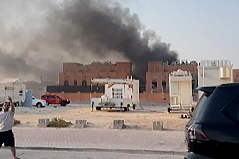 Before and after satellite images show impact of Israeli airstrike on Qatar