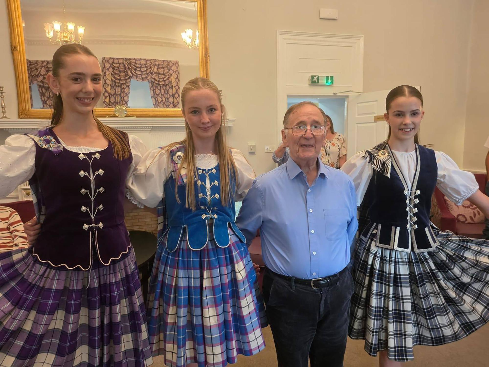 Highland dancing brings joy to residents at Murrayfield House Care Home ...