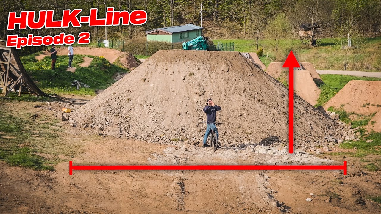 Der Volcano-Sprung Ist Fertig! – Hulk-Line MTB Jumps Episode 2