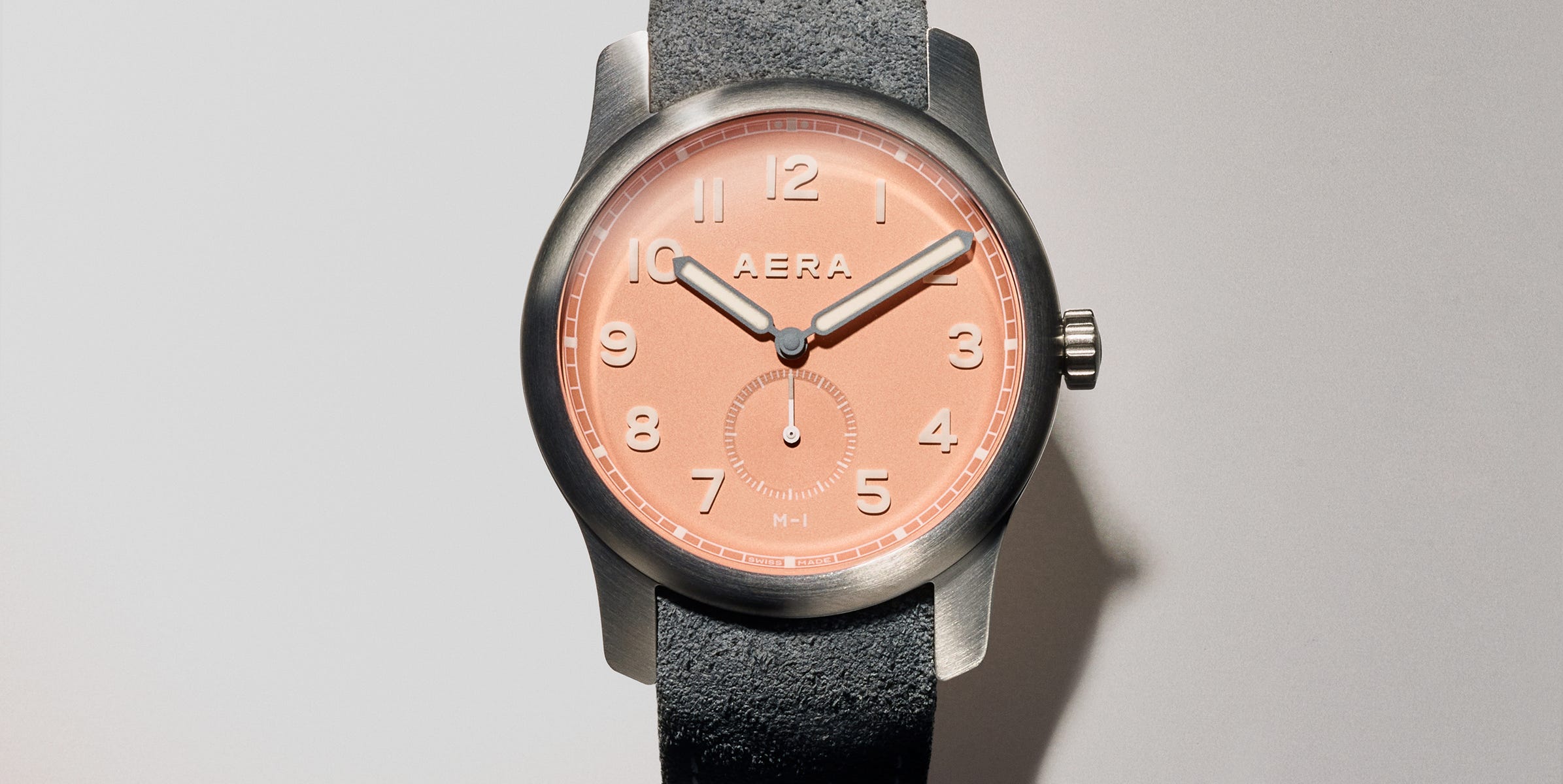 Aera Just Launched a Striking £1,600 Pink Dial Watch With SAS Military ...