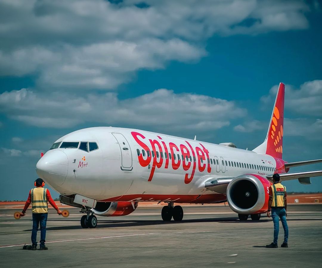 SpiceJet's Kathmandu-bound plane faces suspected tailpipe fire at Delhi ...