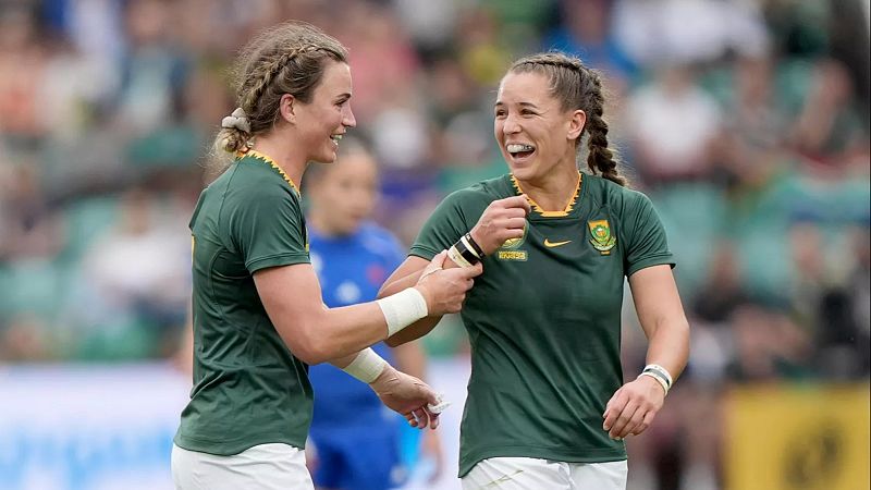 Coupe du monde féminine de rugby : l'Afrique du Sud en quart de finale