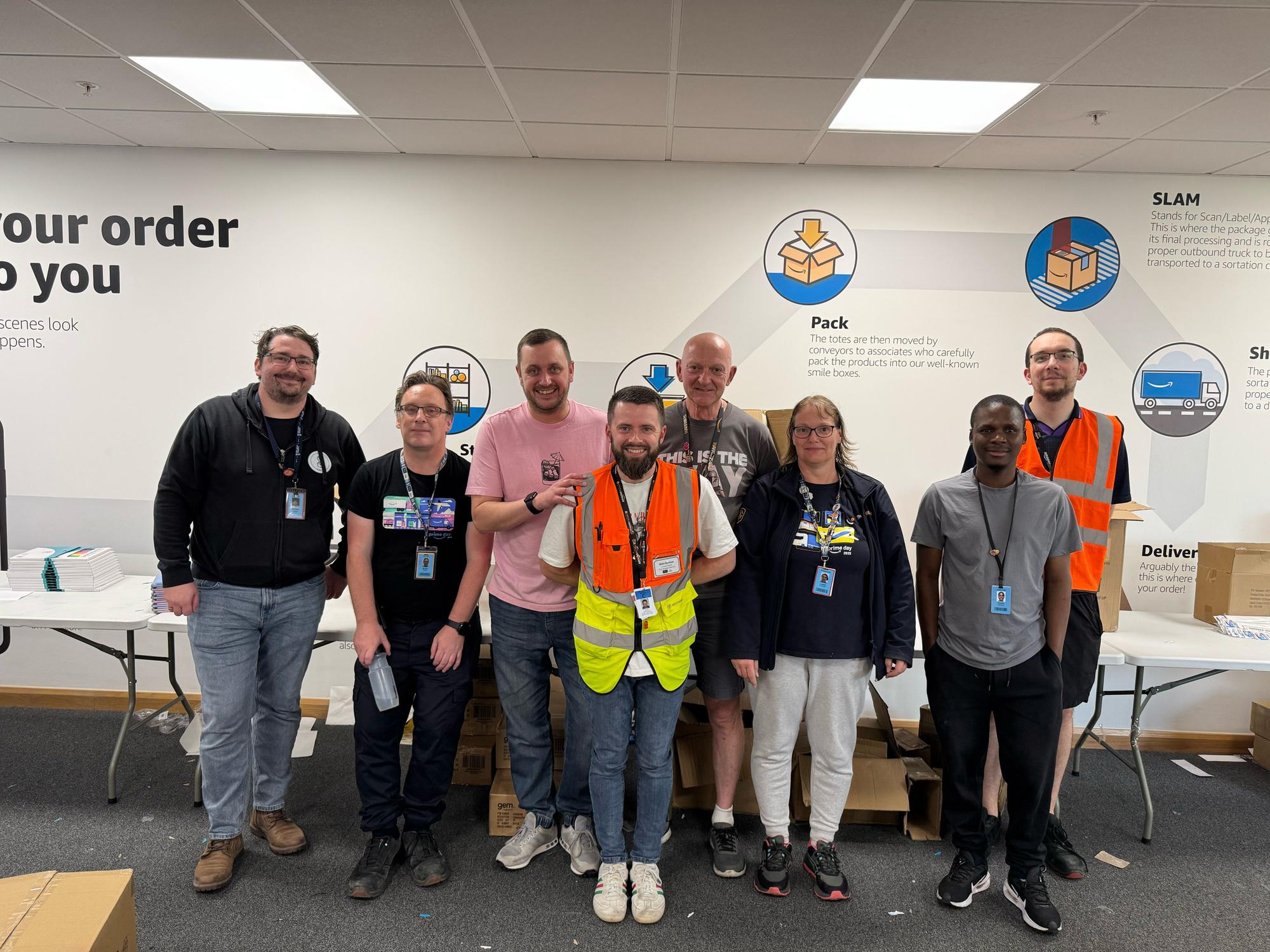 Amazon in Dunfermline partners with Big House Multibank to pack 1,500 ...