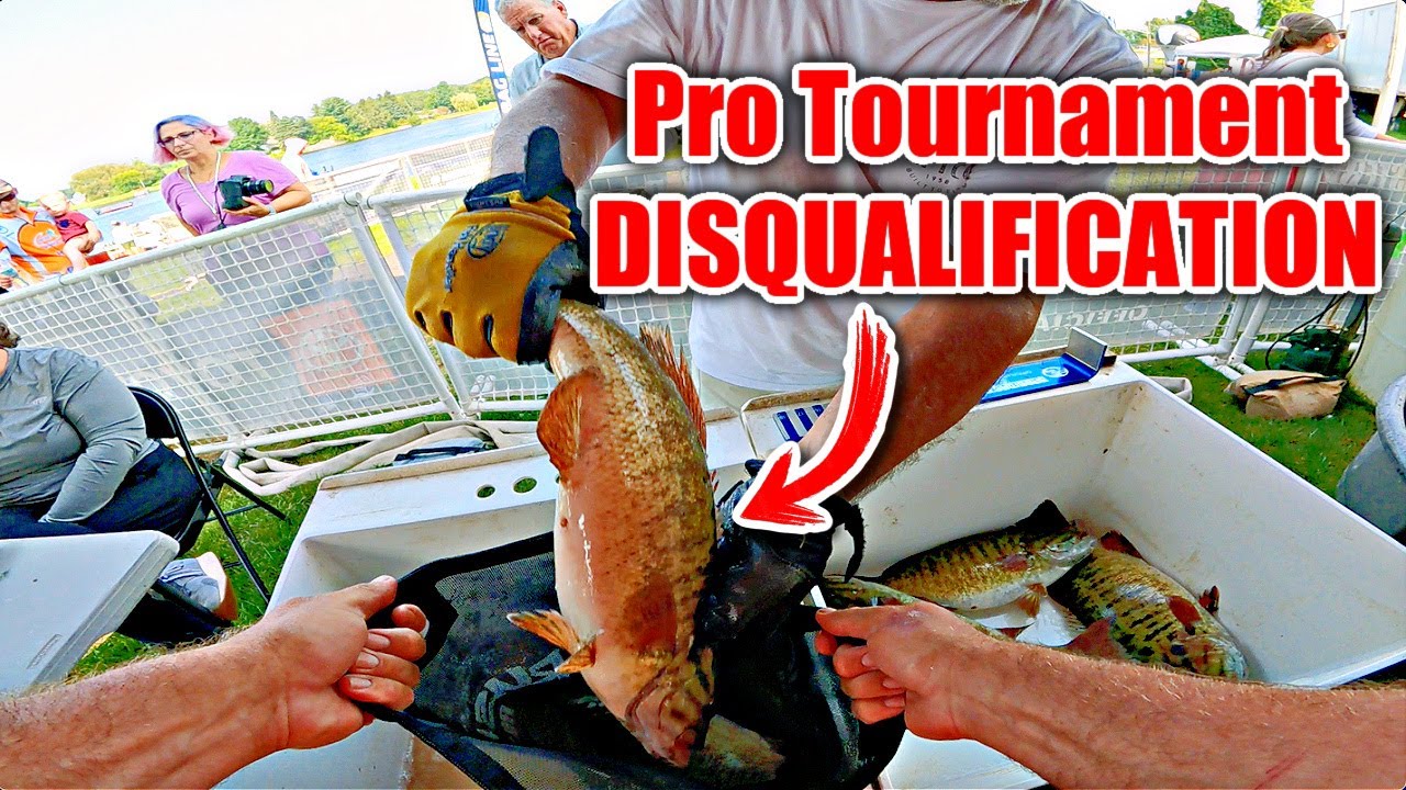 Pro fisherman disqualified drama unfolds at classic tournament